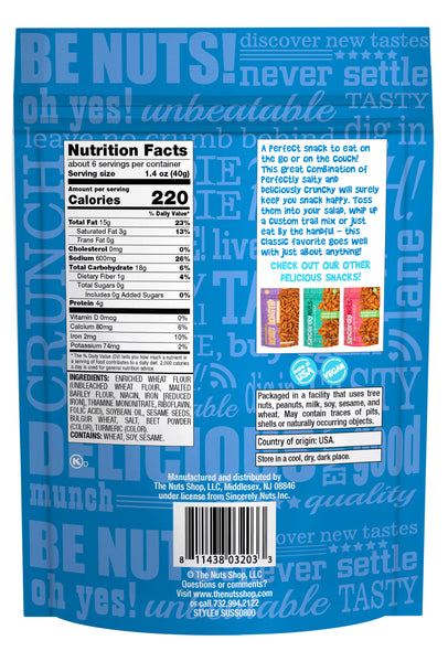 Sea Salt Sesame Sticks 8 Oz. (12 Pack) – The Nuts Shop