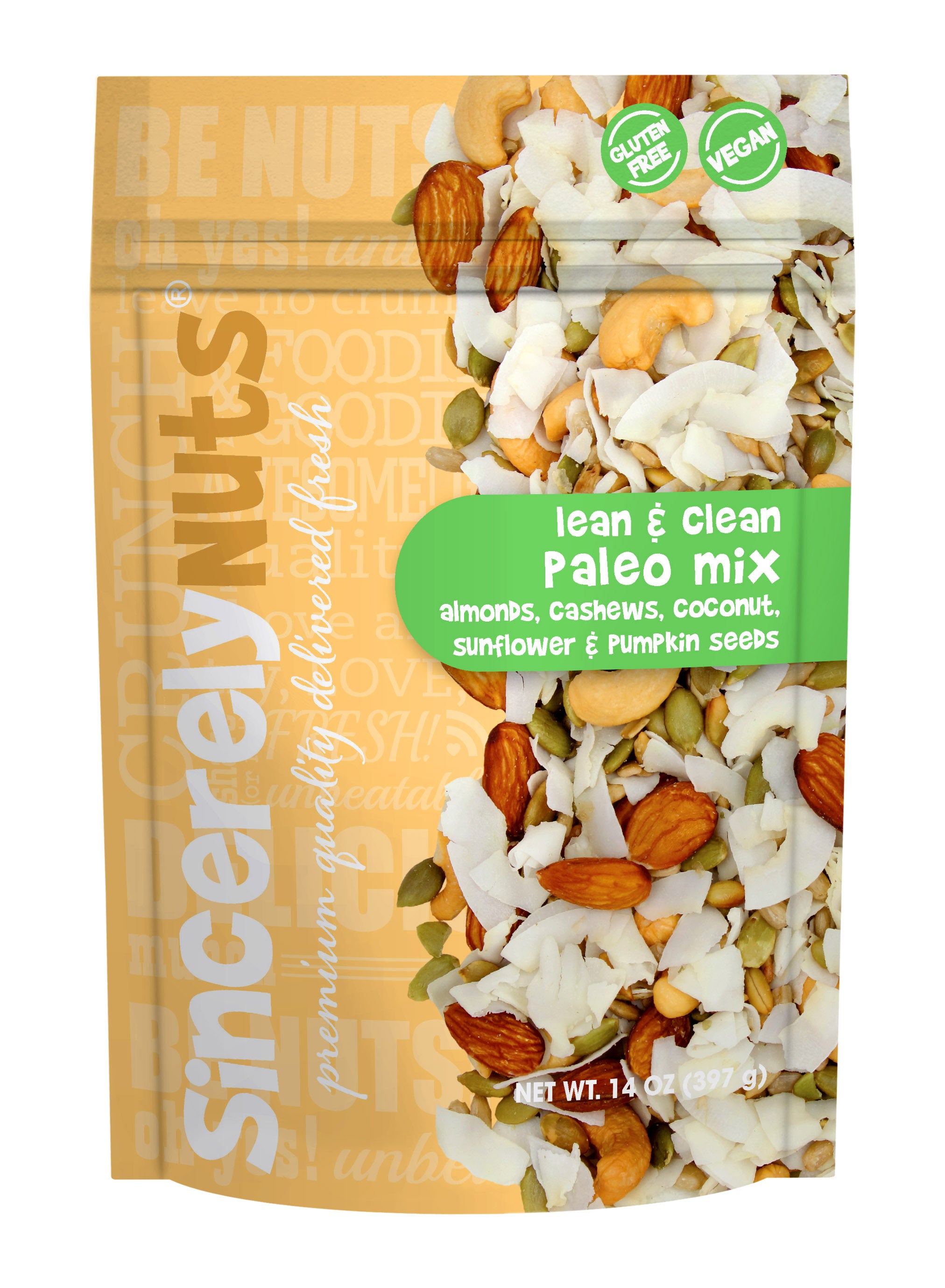 Lean & Clean Paleo Mix 14 Oz (12 Pack) – The Nuts Shop