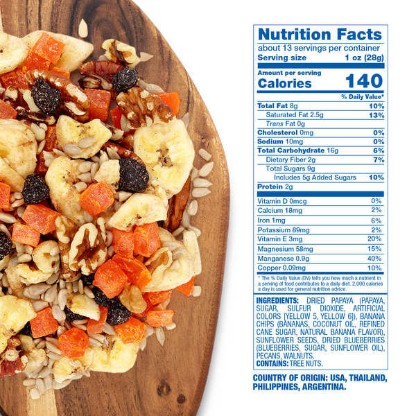 Sunkist® Antioxidant Trail Mix 13 Oz (12 Pack) – The Nuts Shop