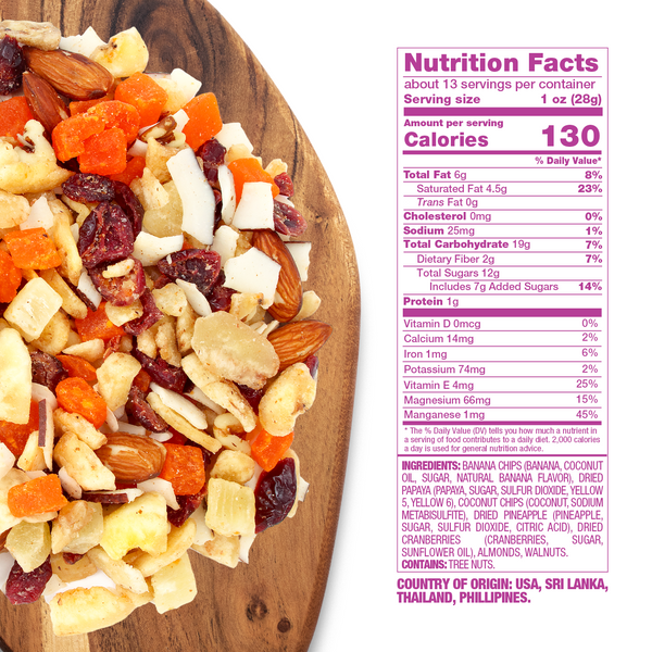 Sunkist® Energy Boost Trail Mix 13 Oz (12 Pack) – The Nuts Shop