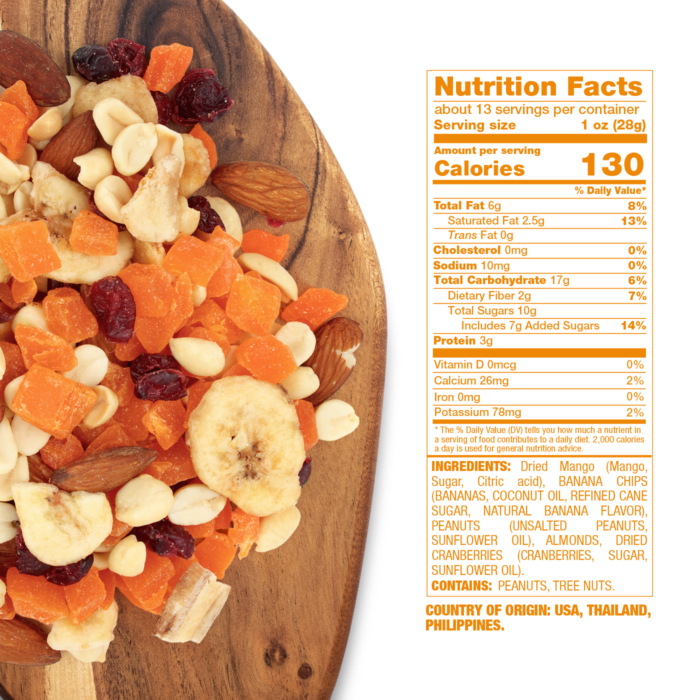 Sunkist® Mango SplashTrail Mix 13 Oz (12 Pack) – The Nuts Shop