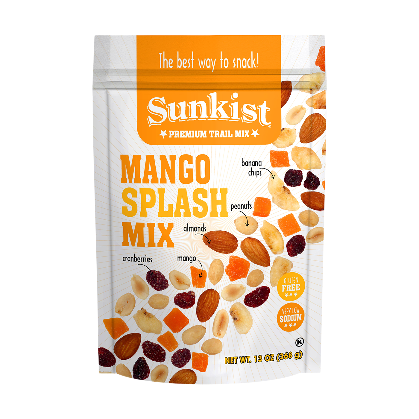 Sunkist® Mango SplashTrail Mix 13 Oz (12 Pack) – The Nuts Shop