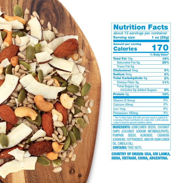 Sunkist® Paleo Power Trail Mix 13 Oz (12 Pack) – The Nuts Shop