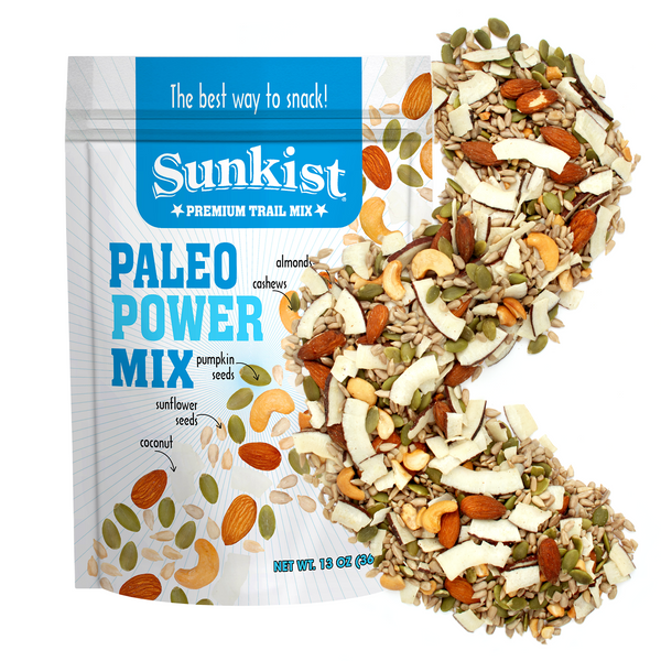Sunkist® Paleo Power Trail Mix 13 Oz (12 Pack) – The Nuts Shop