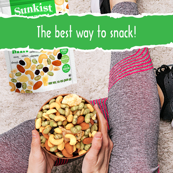 Sunkist® Plant Protein Trail Mix 13 Oz (12 Pack) – The Nuts Shop