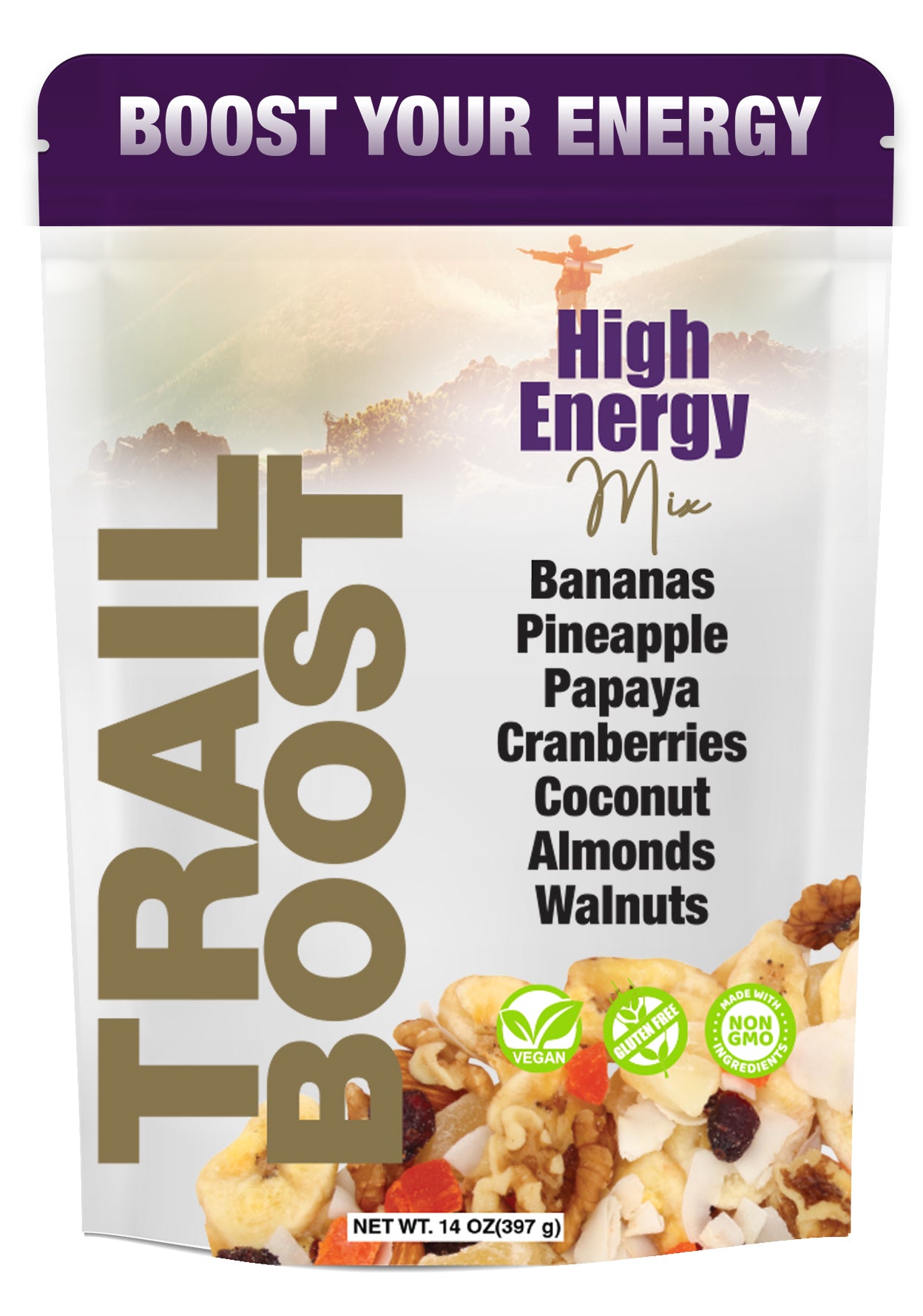 High Energy Mix 14 Oz. (12 Pack) – The Nuts Shop